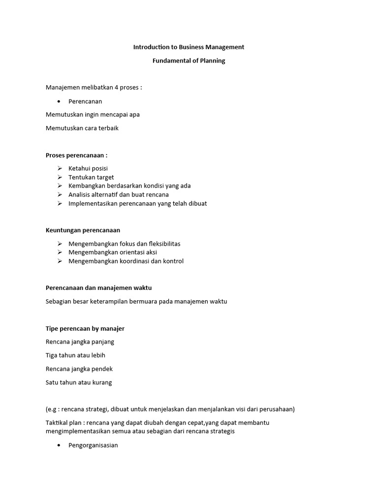 Introduction To Business Management | PDF