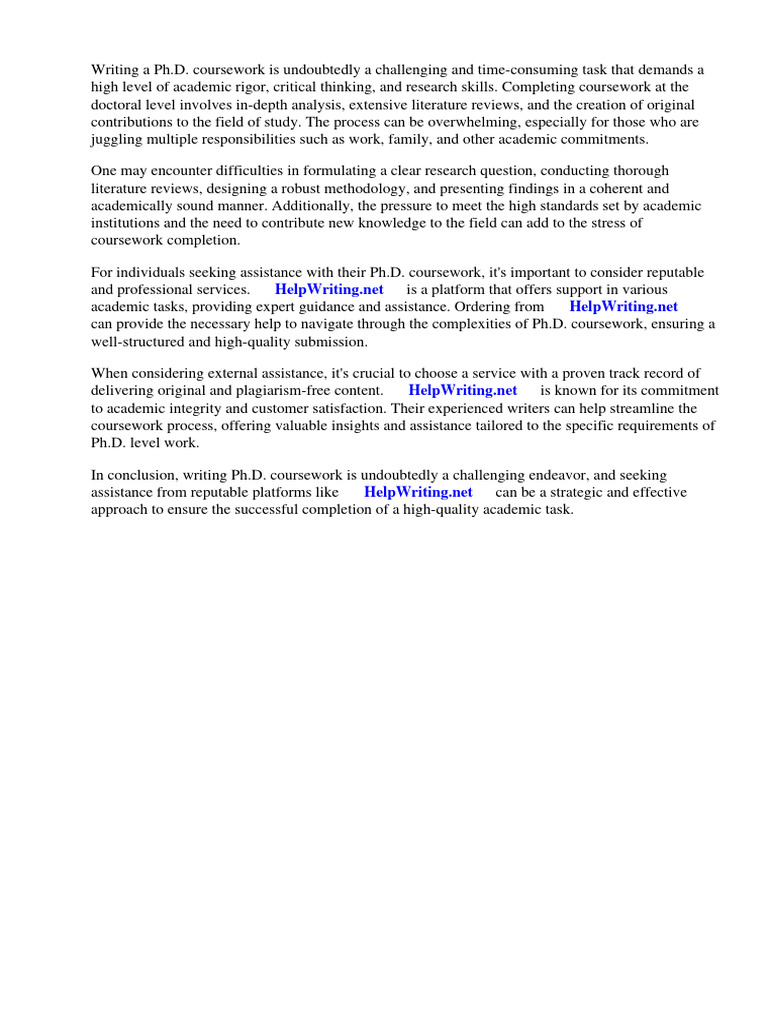 PHD Course Work Completion Certificate Format | PDF | Breastfeeding ...