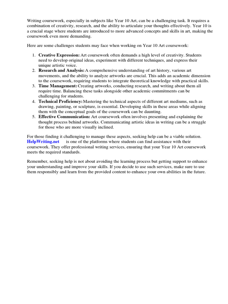 Year 10 Art Coursework | PDF | Drawing | Creativity