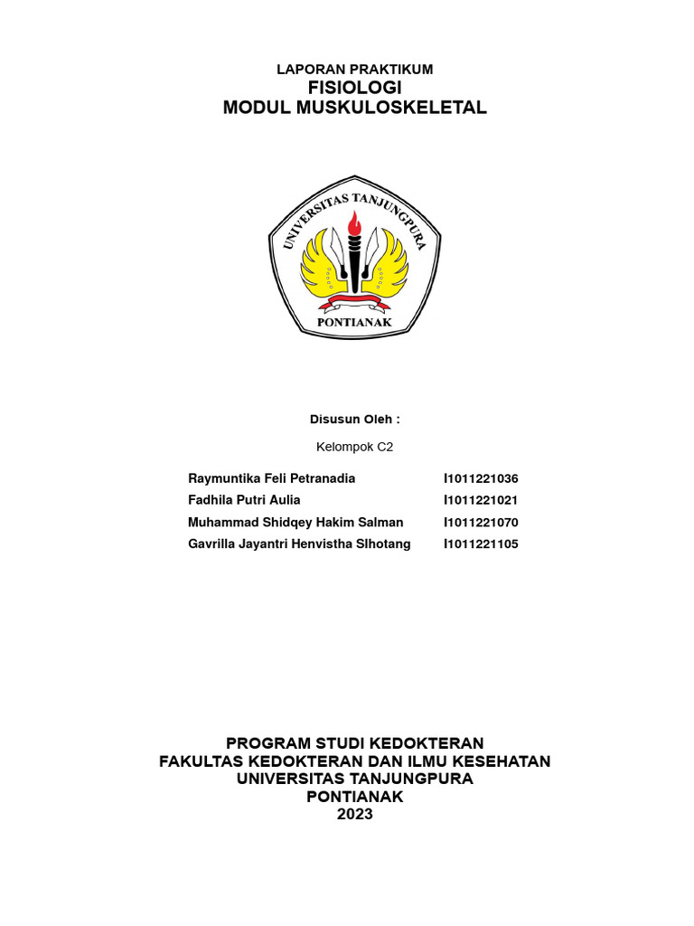 PhysioEx Musket - Kelompok C2 | PDF | Muscle Contraction | Skeletal Muscle
