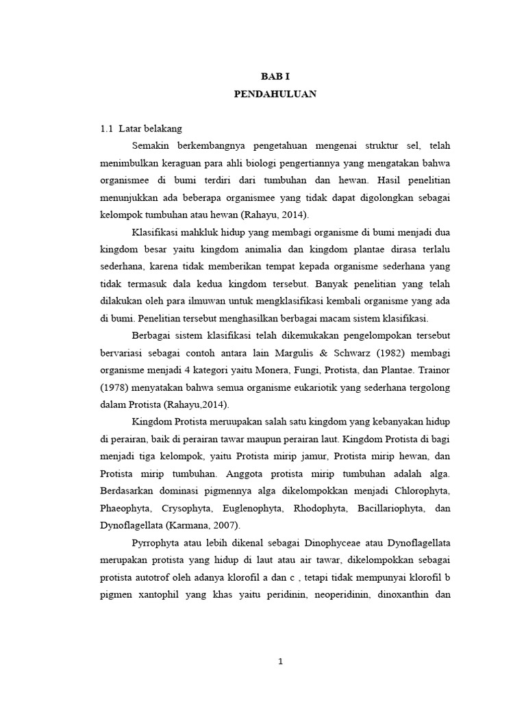 PYRROPHYTA | PDF | Sains & Matematika