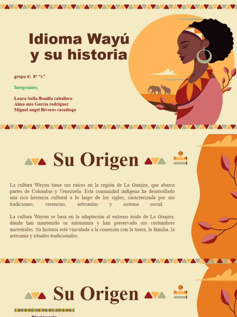 Diapositivas Del Wayuu 8 c Grupo 6 | PDF