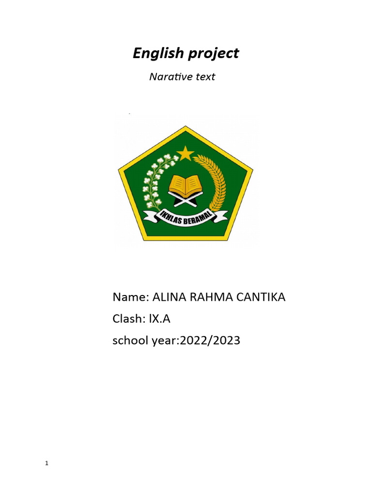 Alina Rahma Cantika | PDF | Storytelling | Oral Tradition