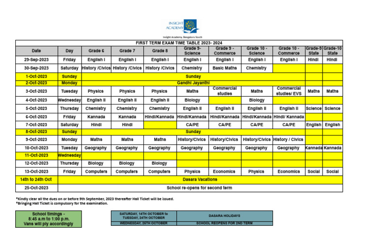 CONLIB Firsttermexamtt2023 20230902125355 | PDF