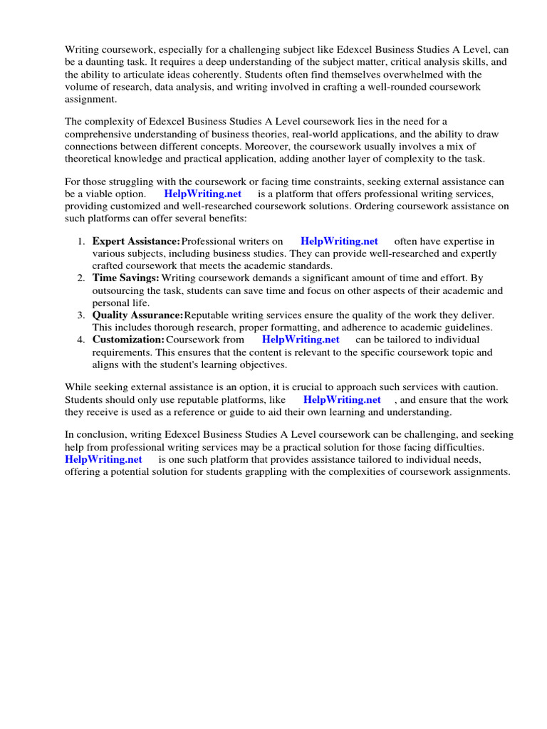 A Level Business Coursework Help | PDF | Advertising | Sales