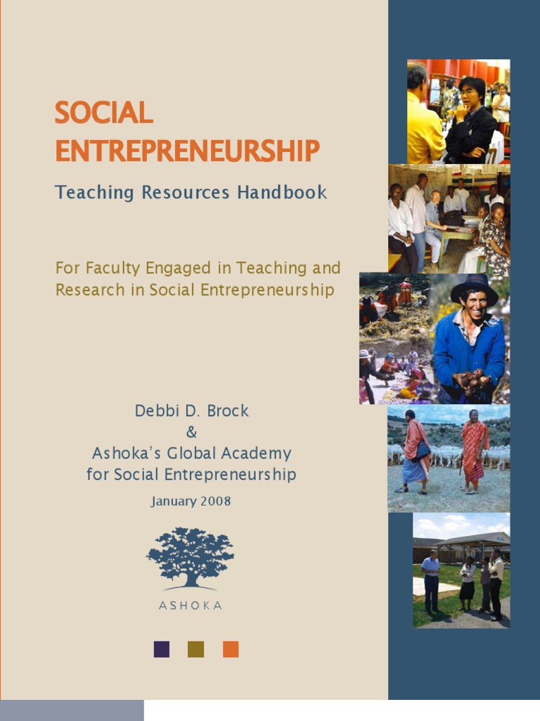 Social Entrepreneurship Handbook | PDF | Social Entrepreneurship ...