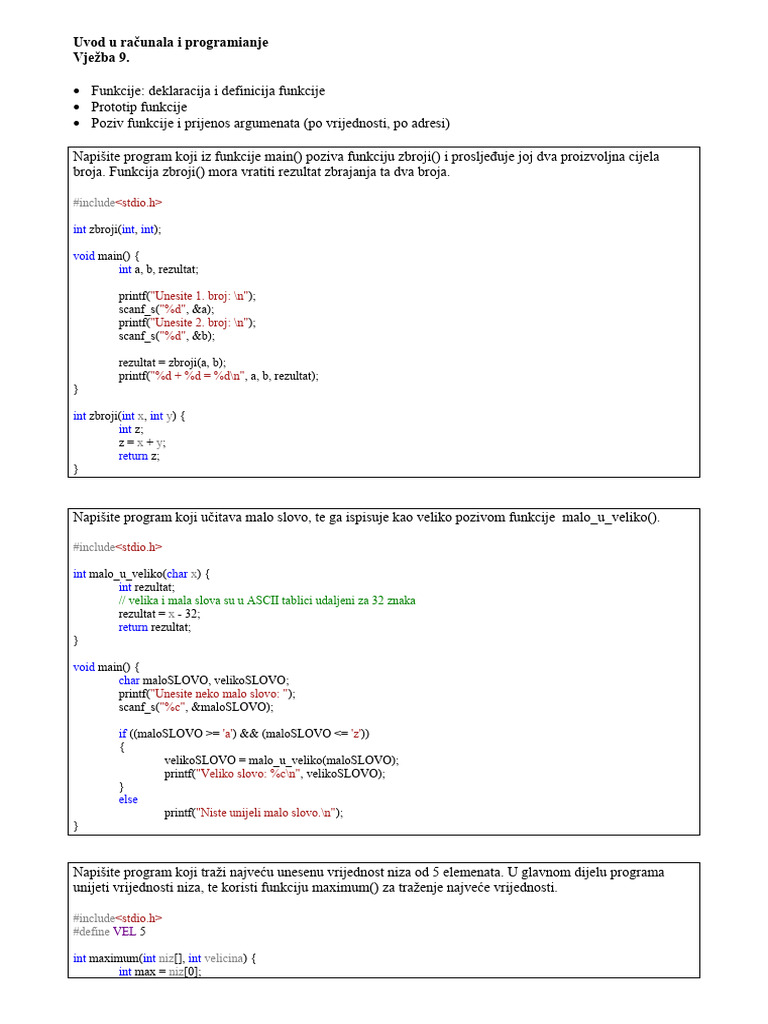 Vjezba 9 Uurp 2018 19 | PDF