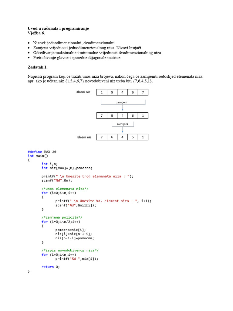 Vjezba 6 Uurp 2018 19 | PDF