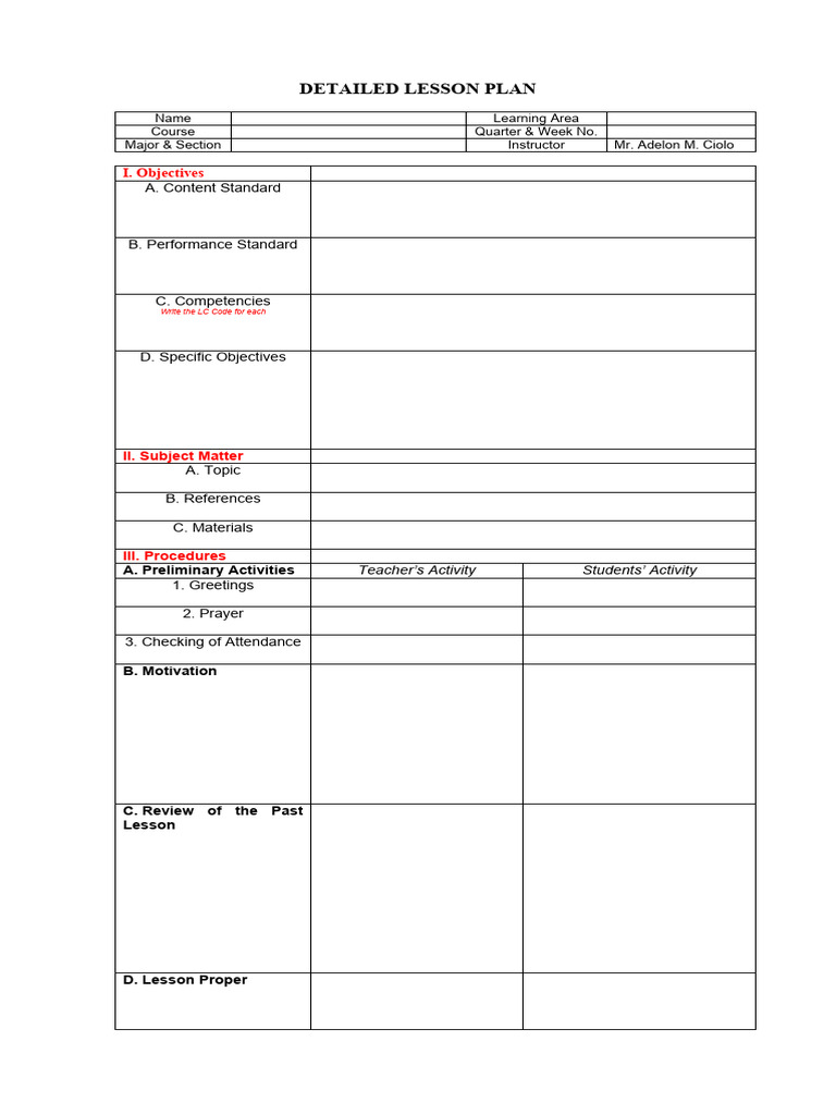 Template For DLP | PDF | Business