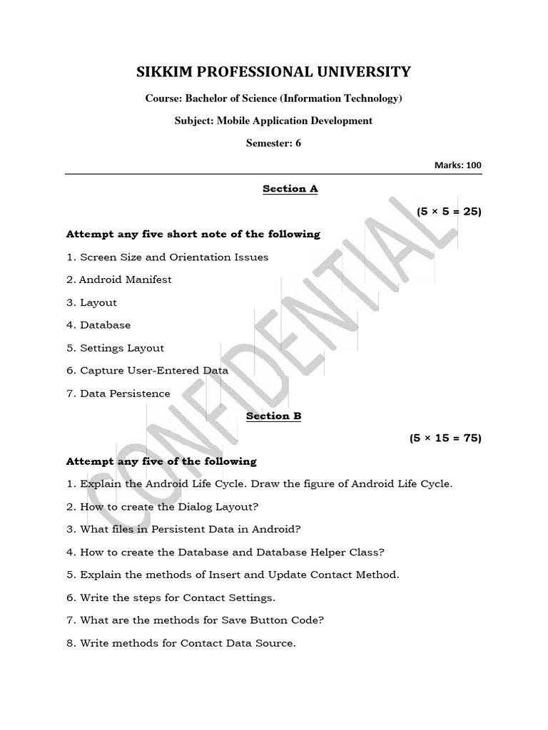 Mobile Application Development Pdf