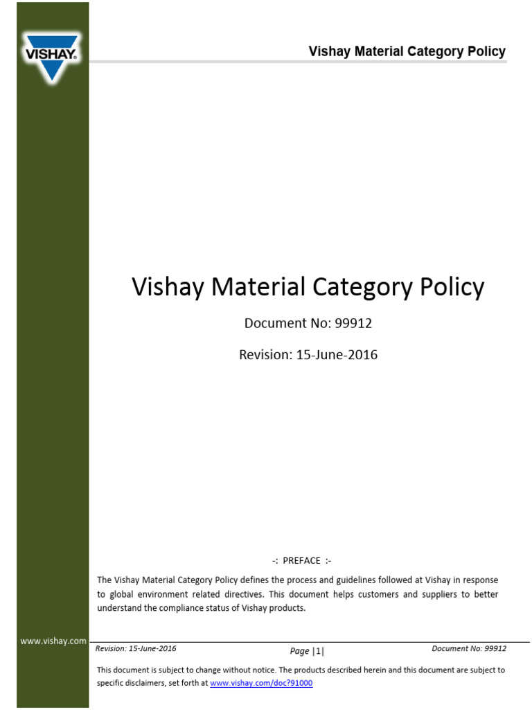 Mat Cat Policy | PDF