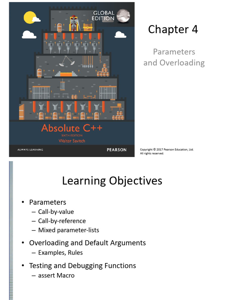 Chap 4 CPP 6 TH | Download Free PDF | Parameter (Computer Programming) | Control Flow