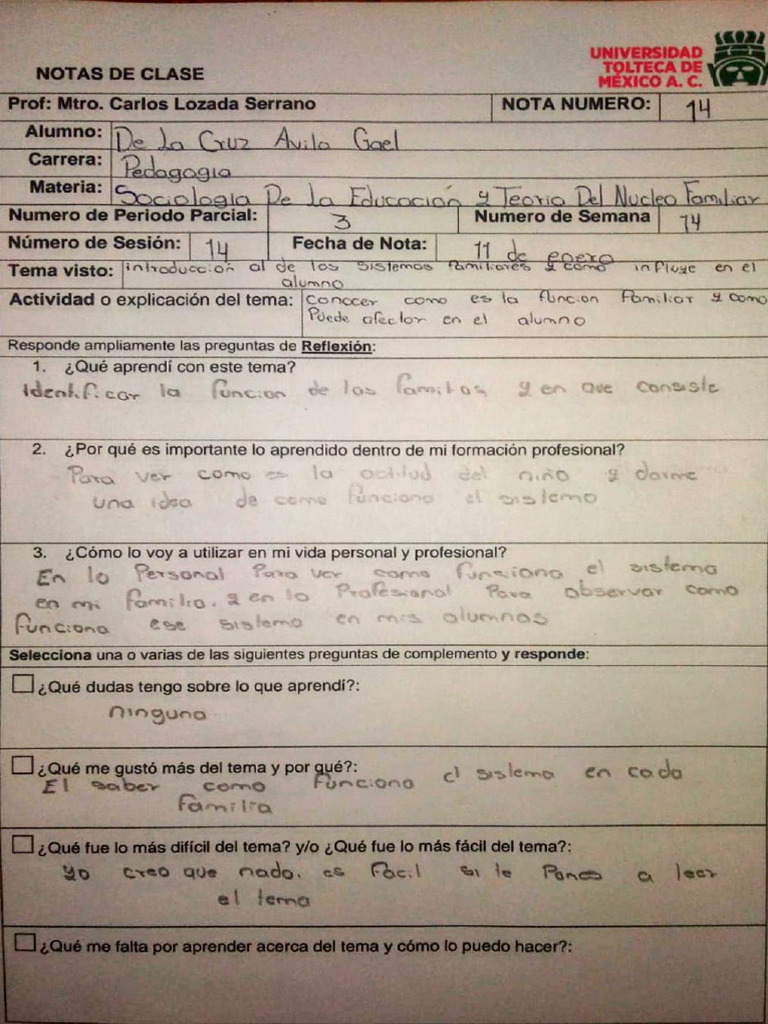 Notas de Clases | PDF