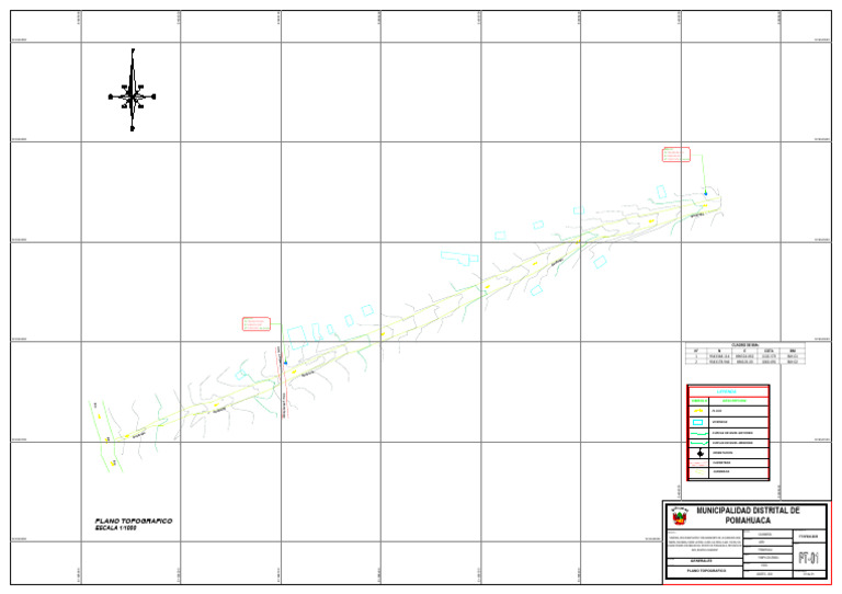 Plano Topografico - Pampa Colorada-PT-A1 | PDF