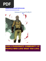 Saitama Accurate Scale | PDF