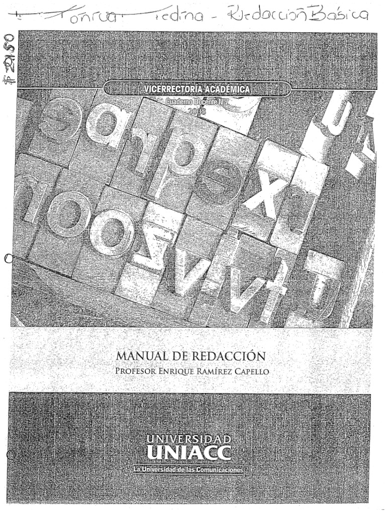 Manual Redacción Basica | PDF