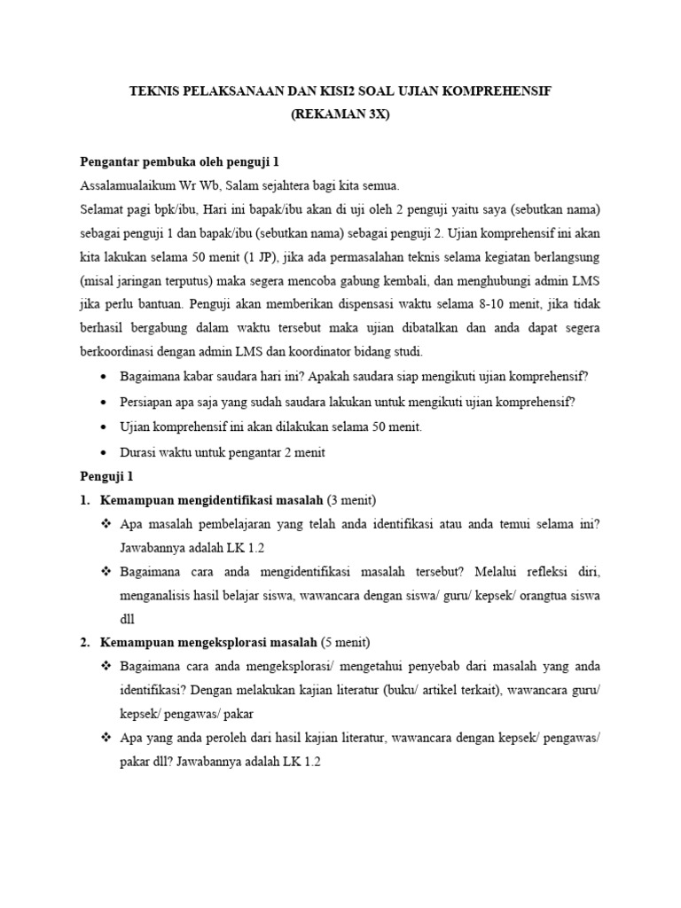 02 - Kisi-Kisi Ukom Paud | PDF | Karier & Perkembangan | Sains & Matematika
