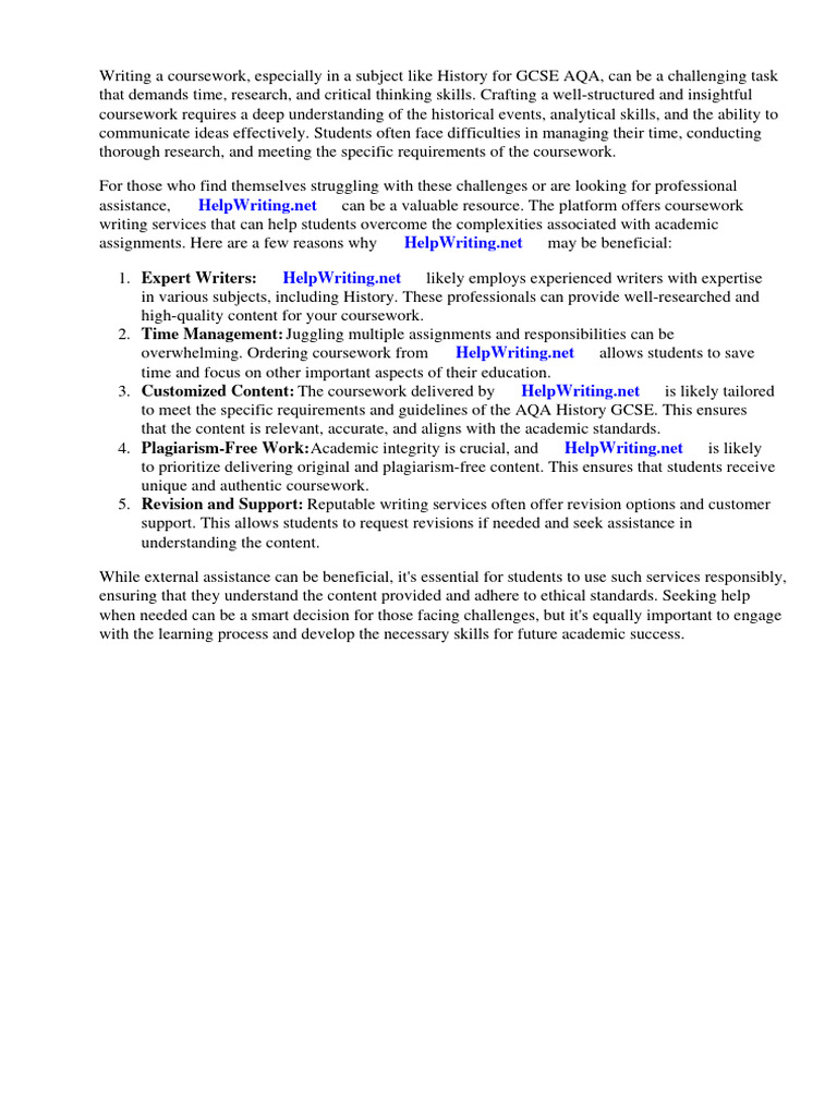 GCSE History Coursework Help | PDF | Bribery | Prohibition