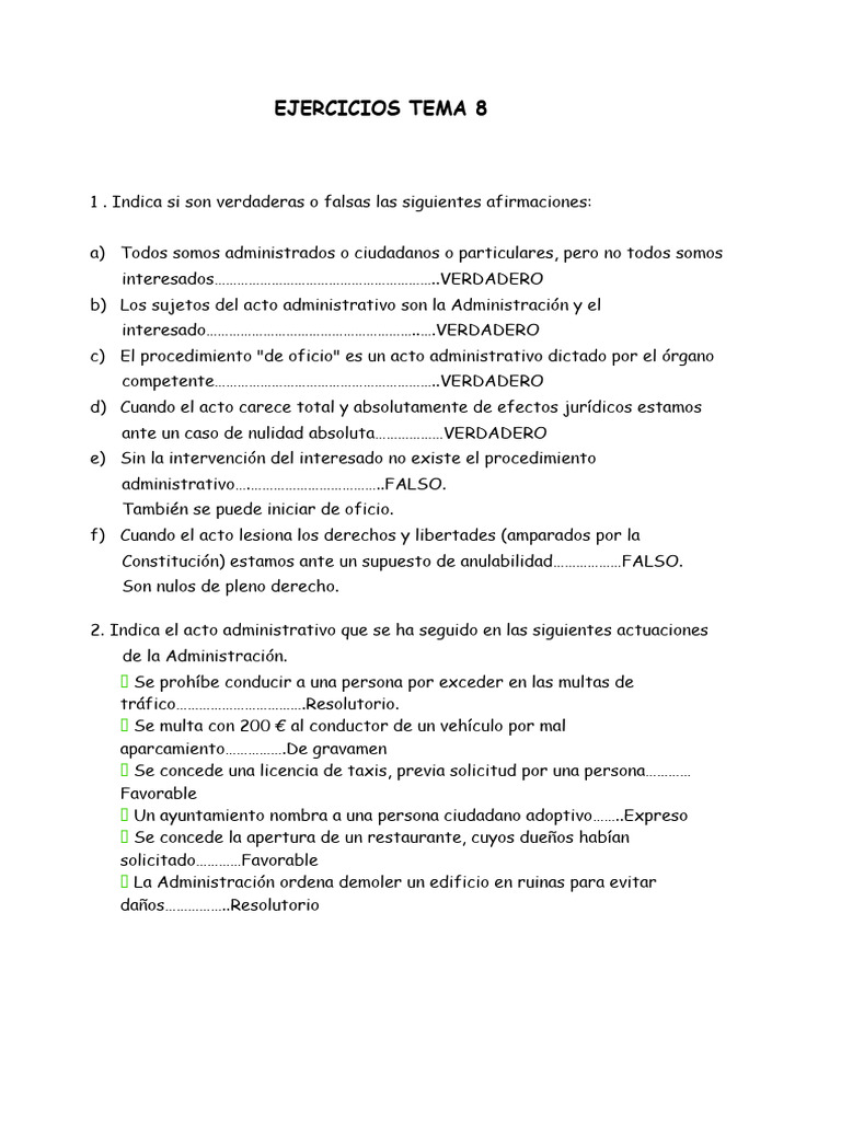 Ejercicios 2 Solucion | PDF