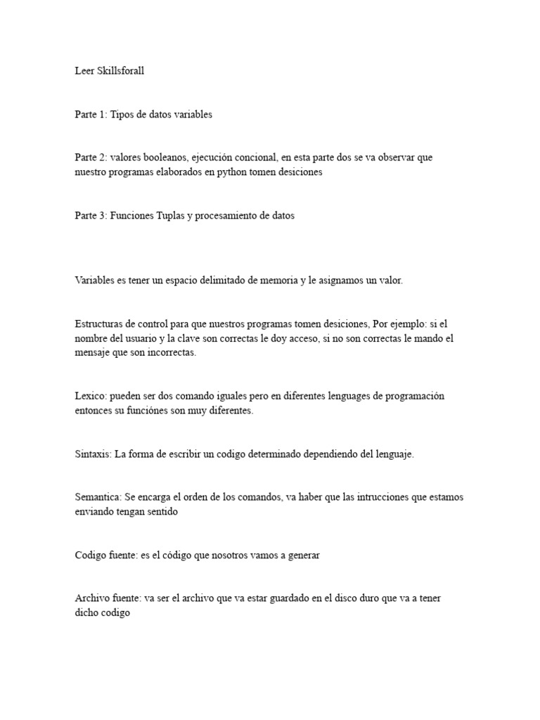 Curso Basico De Python Pdf Lenguaje De Programación Python Lenguaje De Programación