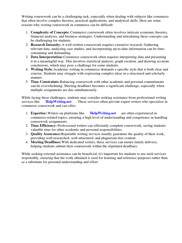 Challenges in Commerce Coursework | PDF | Pricing | Advertising