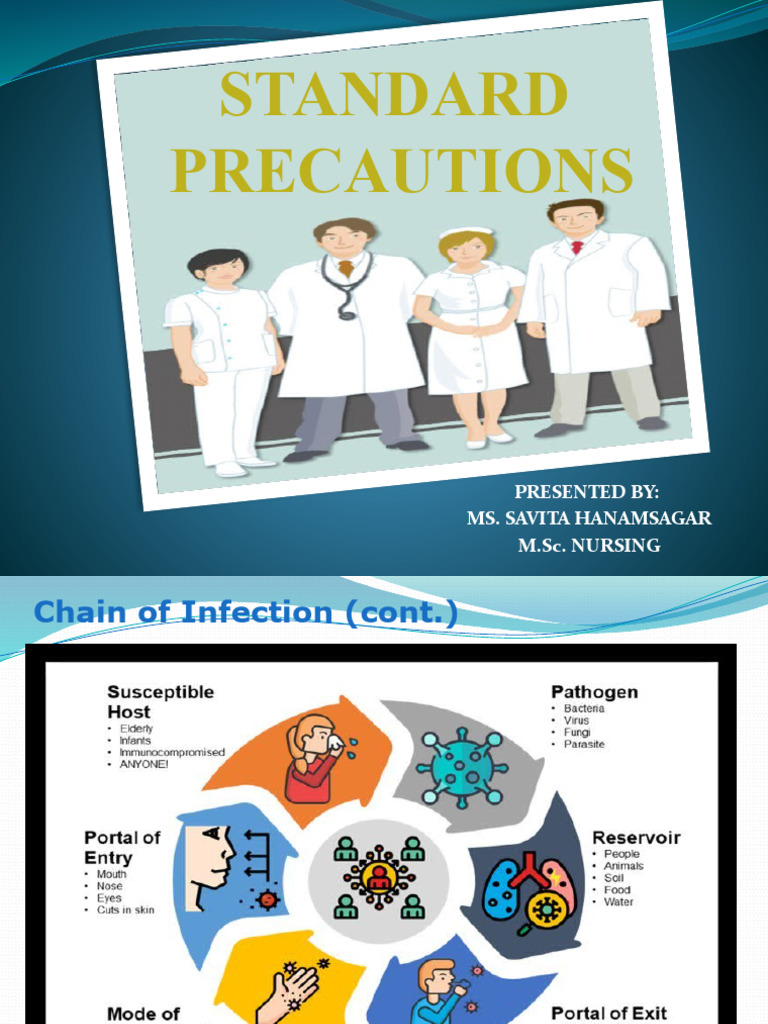 Standard Precautions in Infection Control | PDF | Personal Protective ...