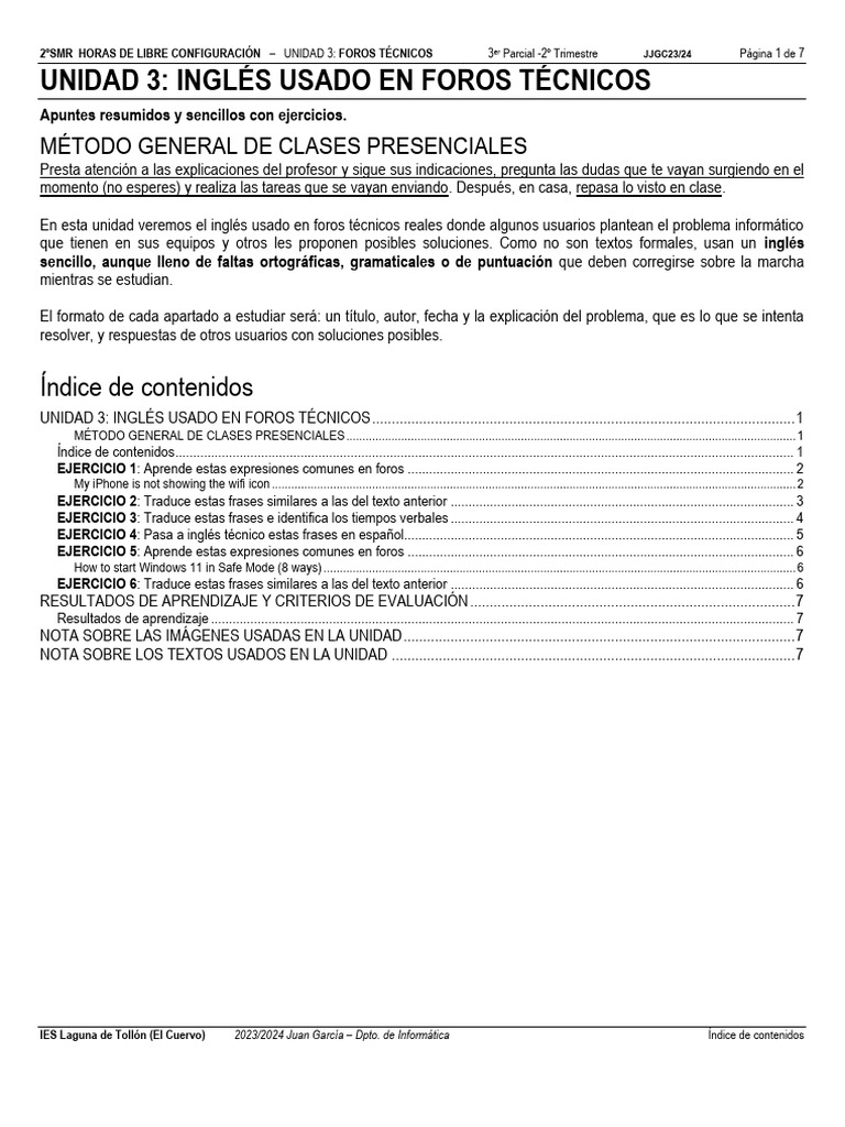 2SMR HLC Resumen UD3 3p2t 16-11-2022 | PDF | Arranque | Microsoft Windows