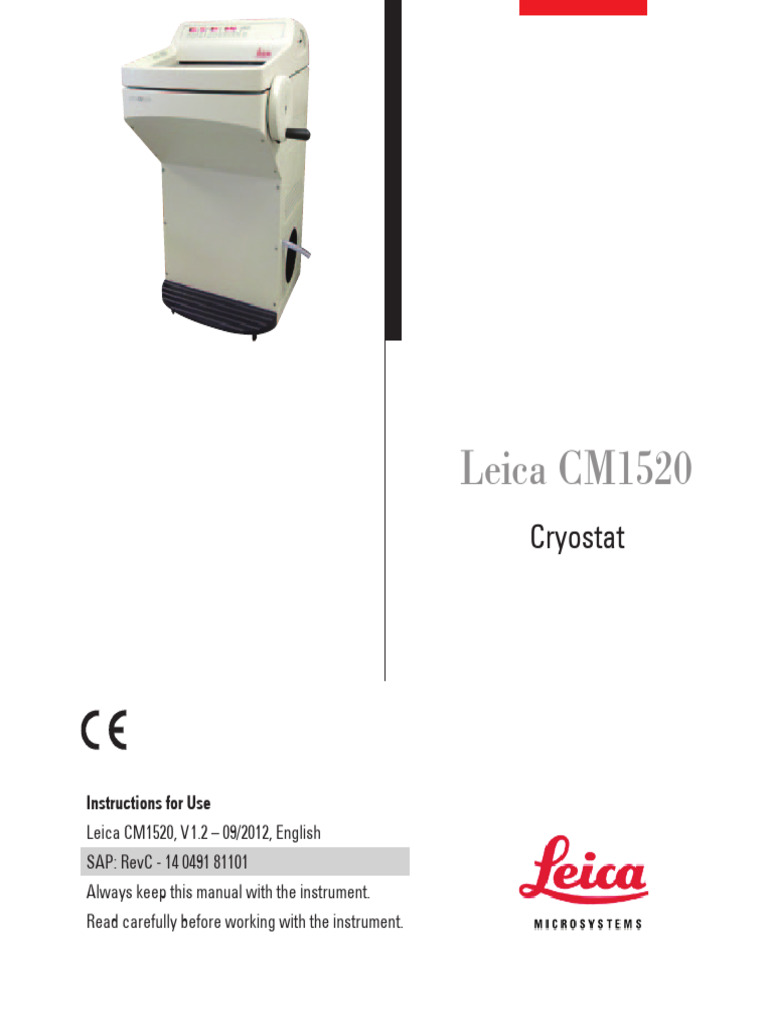 CM1520 Operator Manual VRE 1.2 | PDF | Knife | Safety