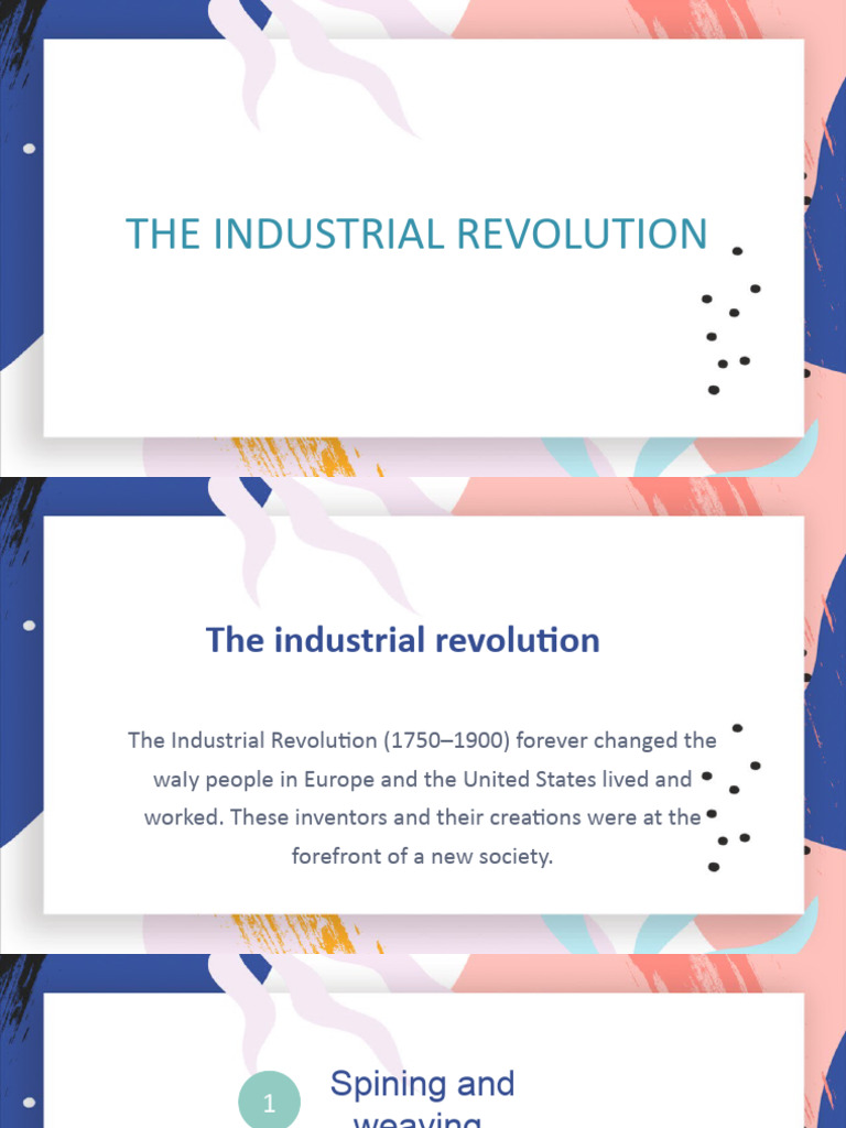 Industrial Revolution Final | Download Free PDF | Spinning (Textiles ...