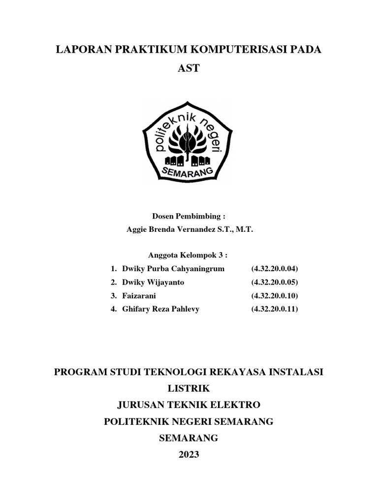 KEL 3 Komputerisasi AST | PDF