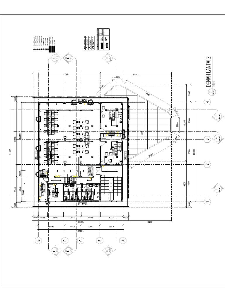 Denah Tugas Model 1 Lantai 2 Pdf