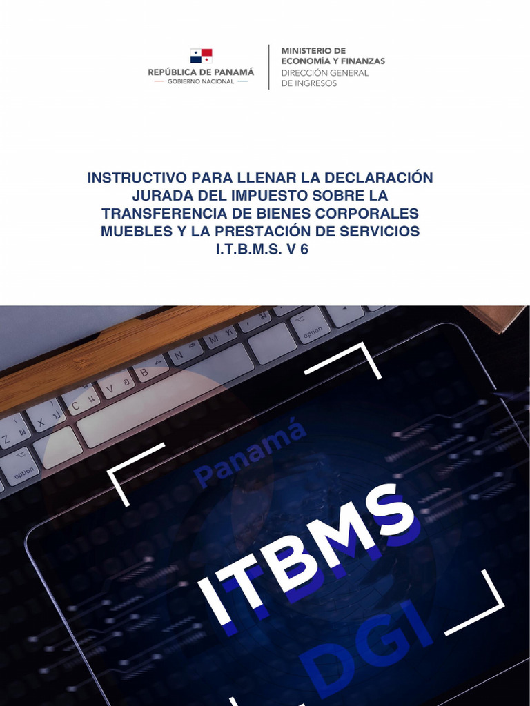 Instructivo ITBMS Panamá V6 | PDF | Impuestos | Gasolina