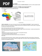 AP World History: 2.4 Study Guide: Trans-Saharan Trade Routes | PDF ...