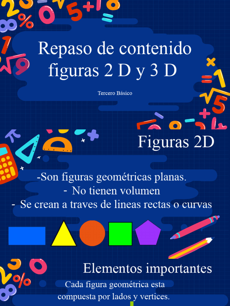 Repaso de Figuras 2D y 3D | PDF | Geometría | Euclides