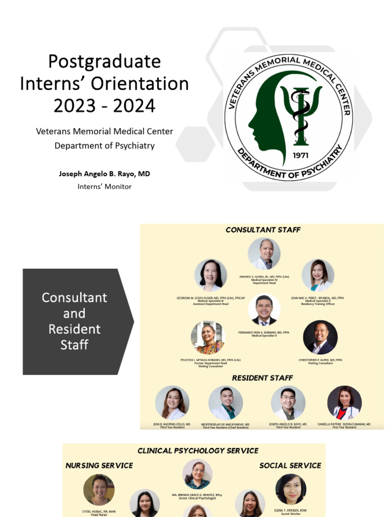 PGI Orientation 2023 | PDF | Residency (Medicine) | Medical Prescription