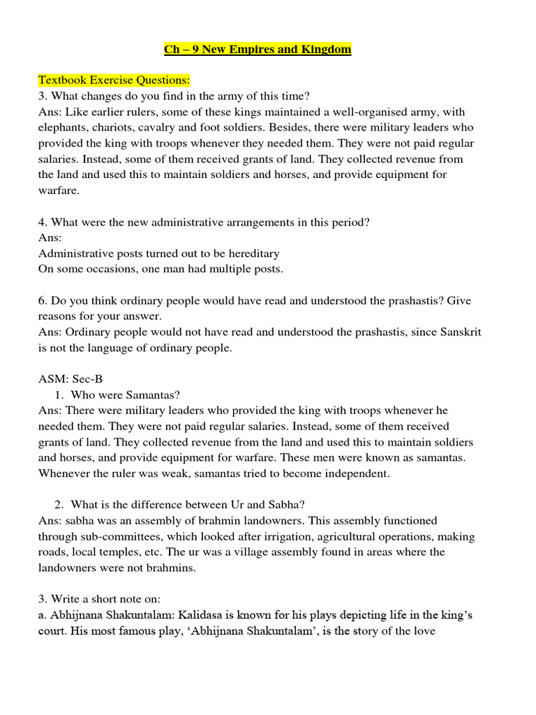 New Empires and Kingdoms | Download Free PDF | South Asia | Asia