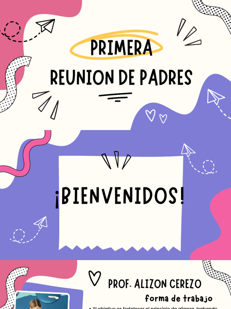 Reunión de Padres: Alianza Educativa | PDF | Crecimiento personal y ...