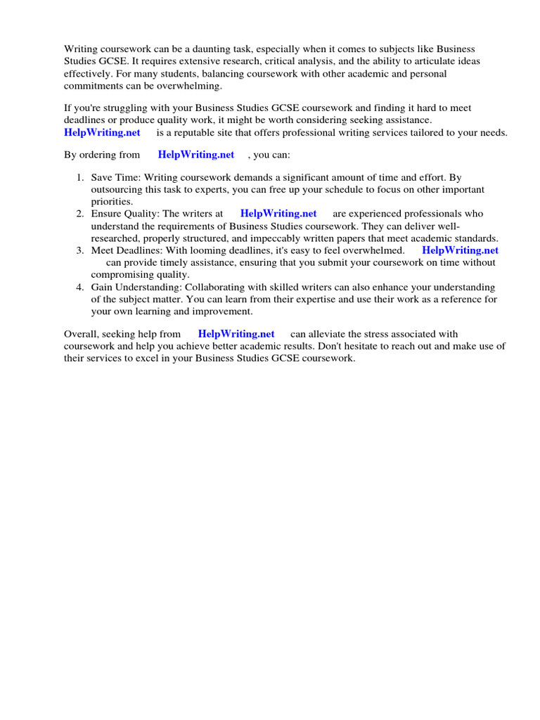 Business Studies Gcse Coursework 2015 | Download Free PDF | Advertising ...