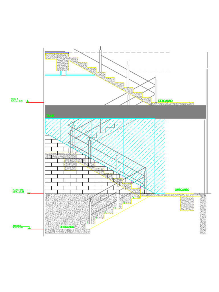 Detalle Escalera Lobby | PDF