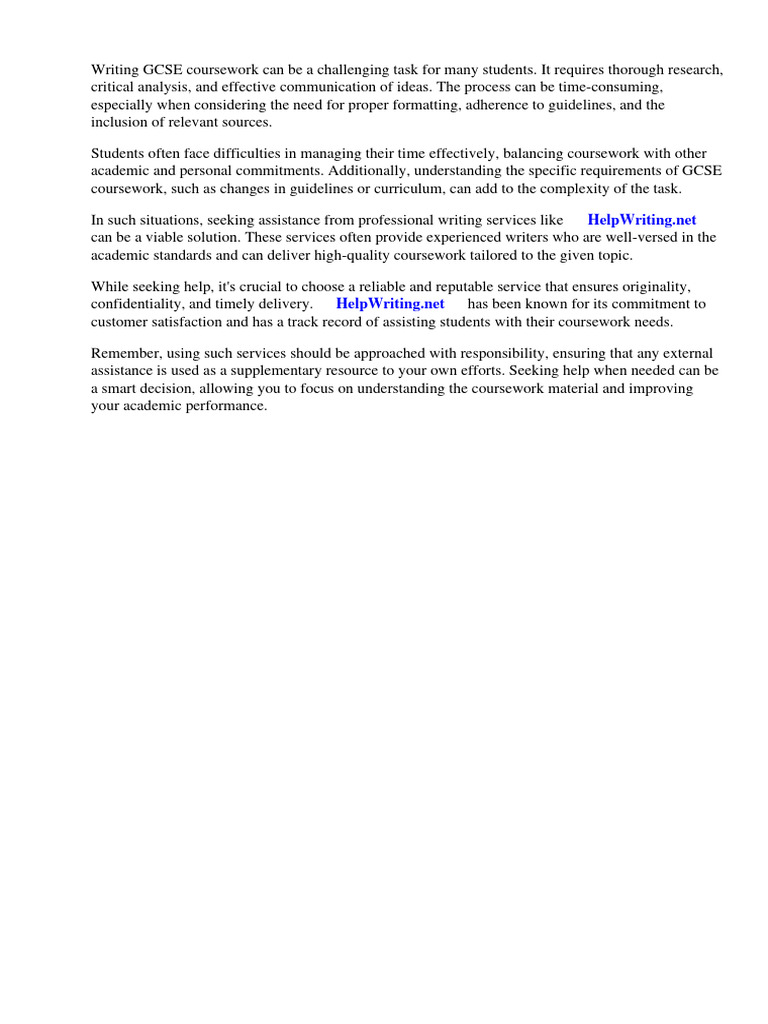 Gcse Coursework Changes | PDF | Data | Methodology