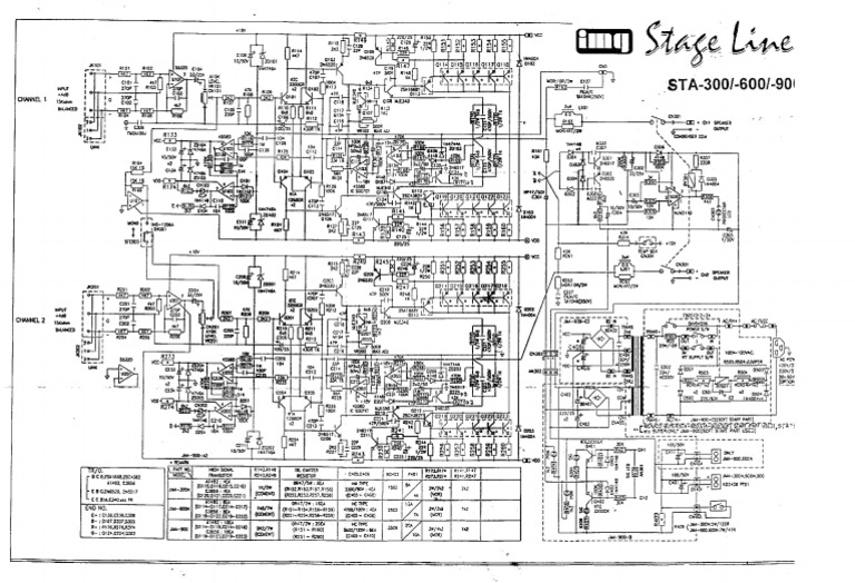 Stage Line Sta-300 Sta-600 Sta-900 SCH | PDF