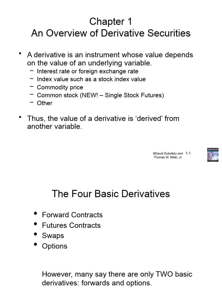 Derivatives 2 | PDF | Derivative (Finance) | Futures Contract
