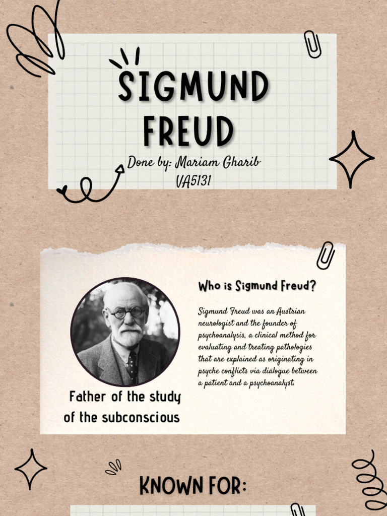 Sigmund Frued | PDF | Id | Unconscious Mind