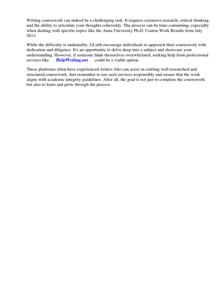 Anna University PhD Coursework Syllabus | PDF | University And College ...