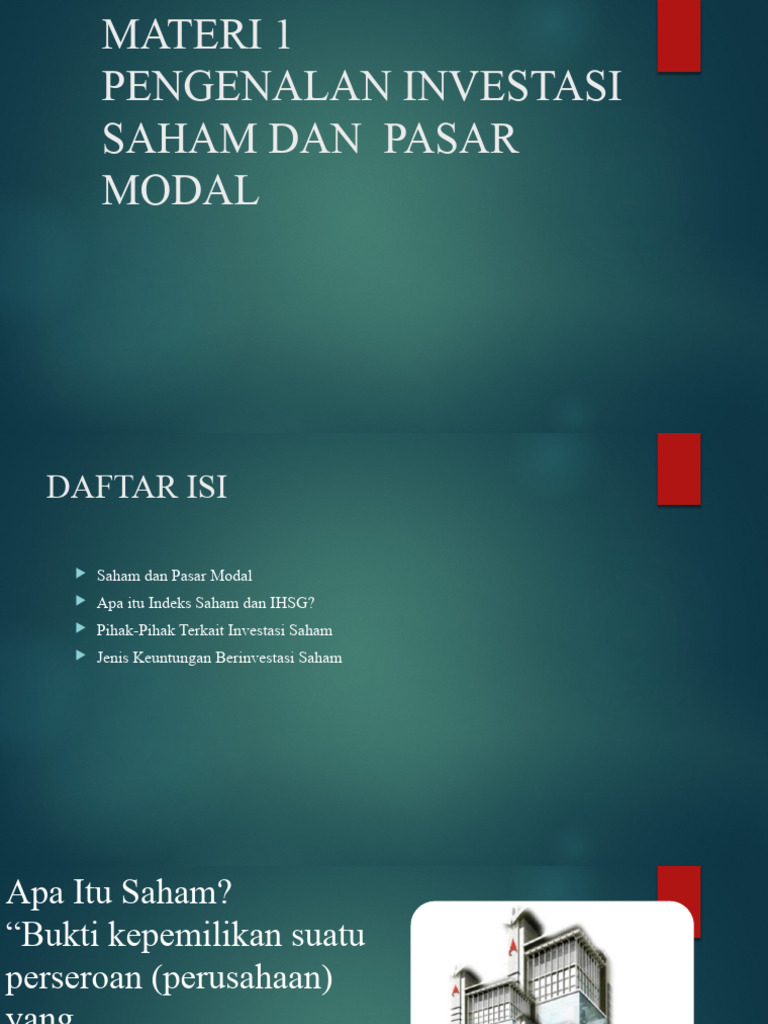 Materi 1 Basic | PDF | Pengelolaan Keuangan & Uang