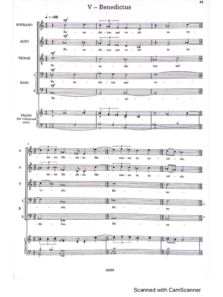 V. Benedictus | PDF