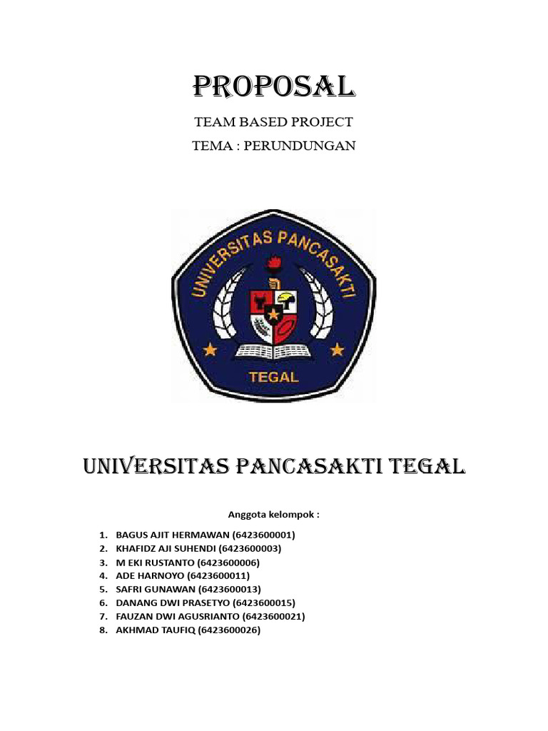 Proposal Kel 1 TM 1a | PDF