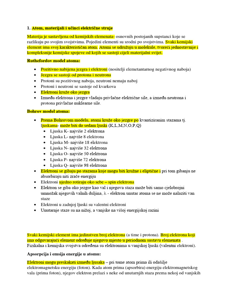 Brodska Elektrotehnika-Usmeni | PDF