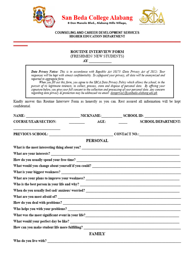 Ri Form | PDF