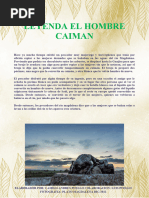 Leyenda El Hombre Caiman - Leyenda Colombiana Del Caribe | PDF